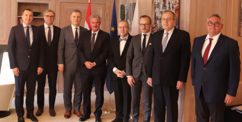 Meeting with the Minister of Foreign and European Affairs of Luxembourg ...
